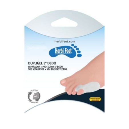 DUPLIGEL 5º DEDO (SEPARADOR + PROTECTOR 5º DEDO) HERBIFEET | HERBI ...